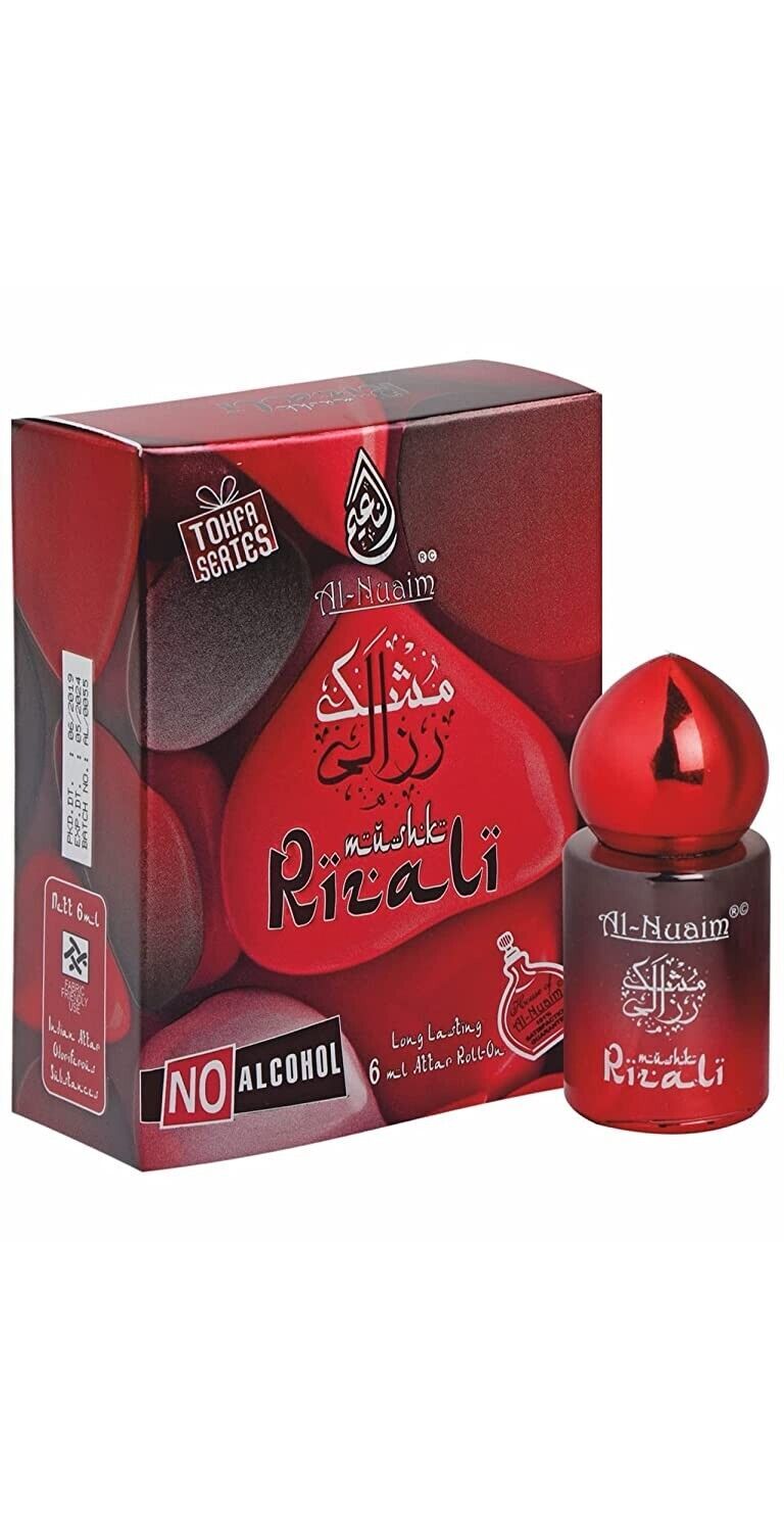 AL NUAIM Tohfa series Musk Rizali Alcohol Free Attar 6ML | eBay