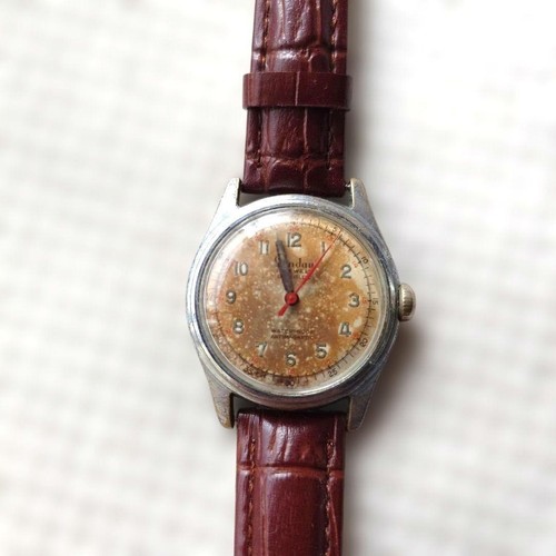Landau 1950s Vintage Manual Wind Watch 17J Water-Resistant 32mm Used | eBay
