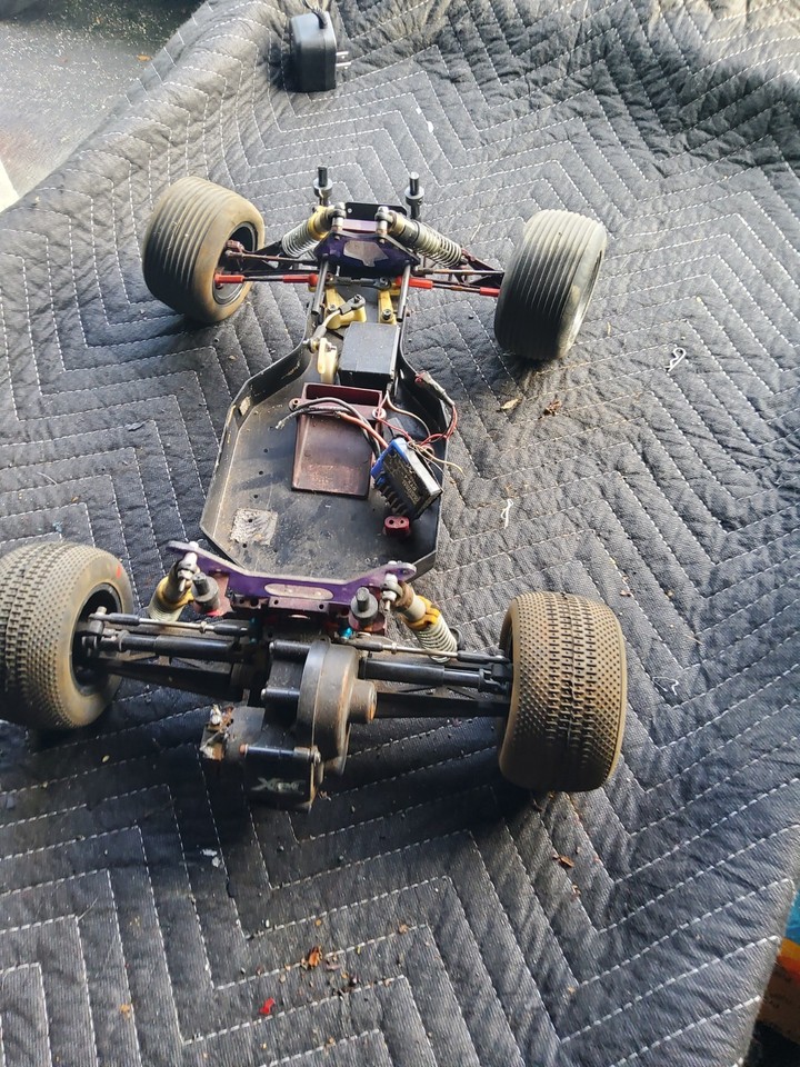 vintage team associated rc10 pro chassis for parts.pan | eBay