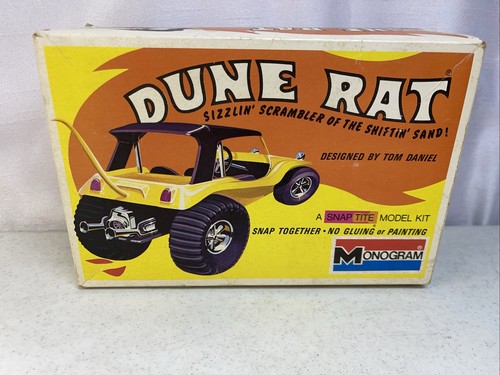 DUNE RAT - 1970 MONOGRAM MODEL KIT #6784 Box Only Snap Tire | eBay