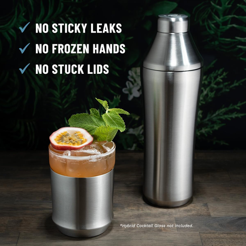 Elevated Craft Hybrid Cocktail Shaker - Premium Vacuum Insulated ...