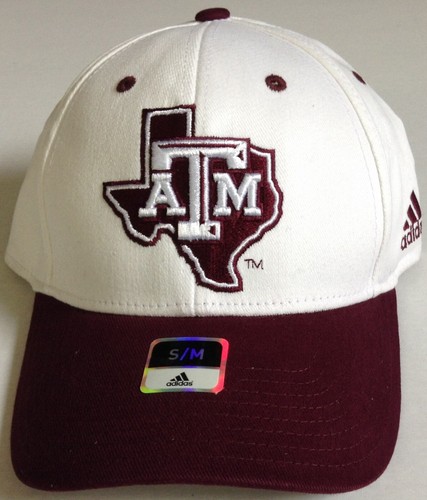 NCAA Texas A&M Aggies Adidas Adult Structured Flex Fit Cap Hat Beanie ...