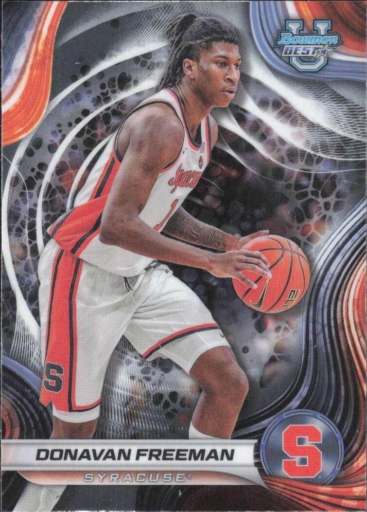 2024-25 Bowman University Best - Donavan Freeman #21 (RC) for sale ...