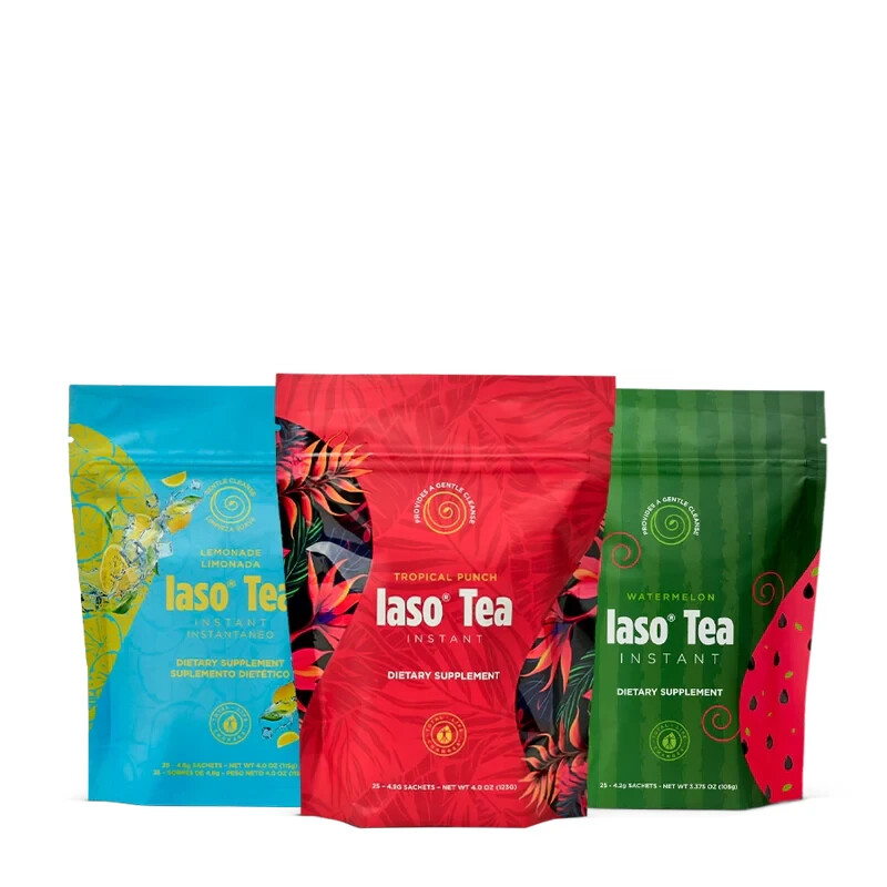 TLC New Lemonade Iaso® Instant , water Melon and Tropical Punch Tea 3 ...
