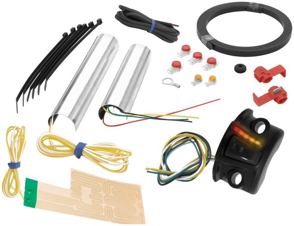 Symtec - 211056 - Heat Demon H-D Grip Warmers, Left Mount - Black for ...