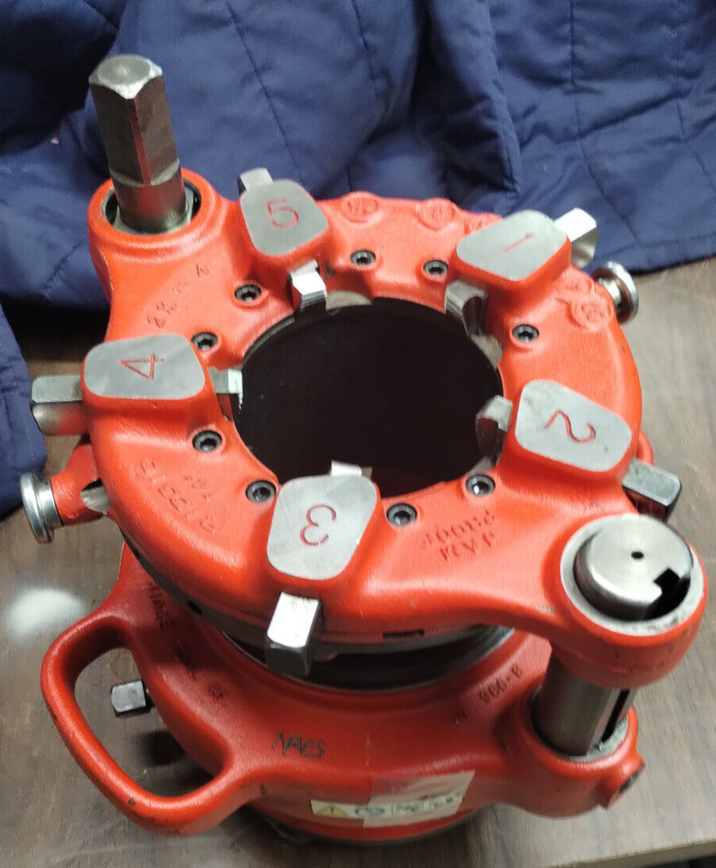 Ridgid 141 Pipe Threader Receding Geared 2 1/2”-4” Jam Proof NICE! | eBay