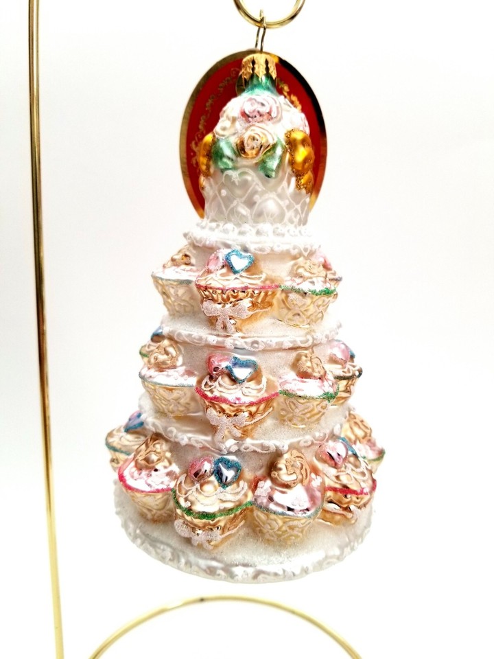 Christopher Radko - Tiers Of Joy #1018184 Cupcake Decorated Wedding ...