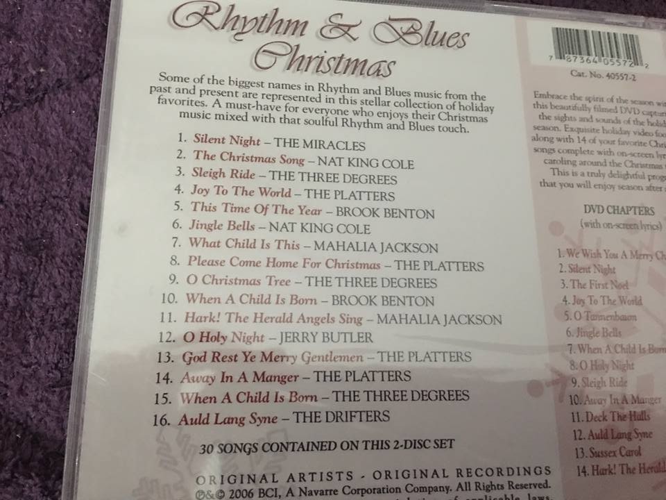 Rhythm & Blues Christmas [Universal] by Various Artists (CD, Nov-2004 ...