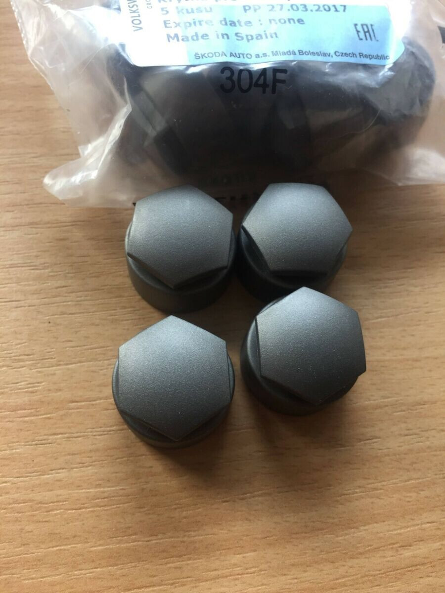 Dustproof Plastic Wheel Accessories Genuine Audi Alloy Wheel Locking ...