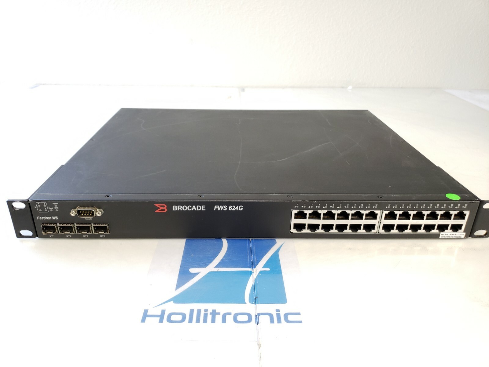 BROCADE FWS624G FastIron 10/100/1000Mbps 24-port Management Switch | eBay