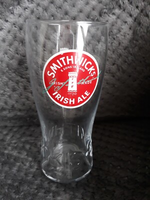 Smithwicks Irish Ale Pint Glass | eBay UK