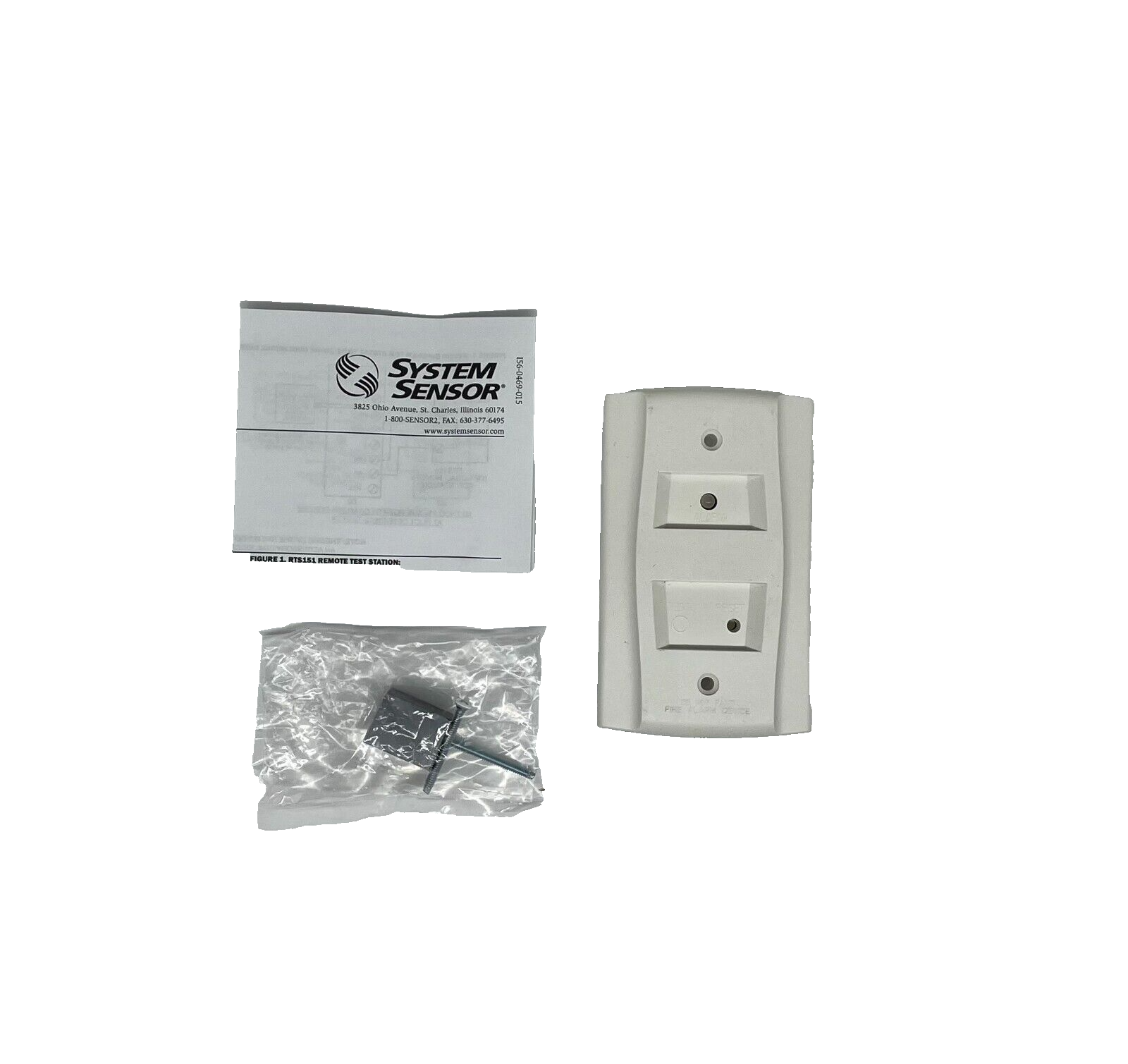 System Sensor RTS151 Remote Test Station with Automatic Fire Detector ...