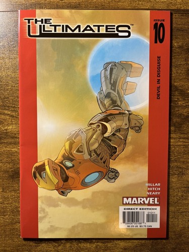 THE ULTIMATES 10 NM BRYAN HITCH COVER MARK MILLER STORY MARVEL COMICS ...