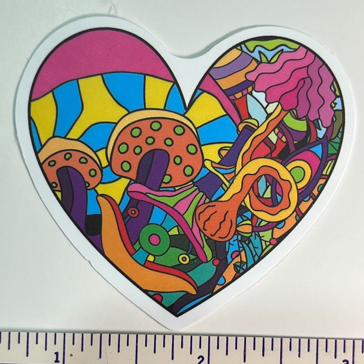 Psychedelic Love Drawings