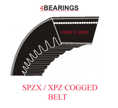 SPZX - XPZ HIGH QUALITY COGGED WEDGE BELT - SIZES SPZX587 - SPZX2360 ...