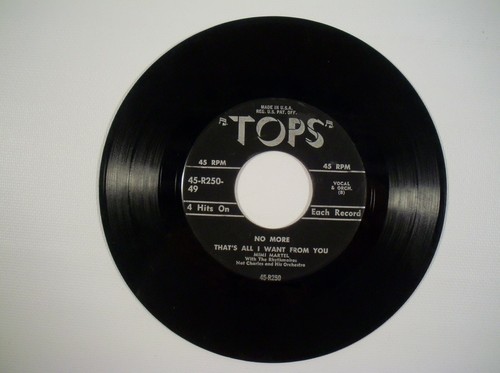4 Hits on Each Record Rhythmaires / Mimi Martel Tops 45-R250-49 VG | eBay