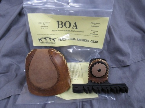 Thunderhorn BOA Strap Quick Mount 6 Arrow Quiver LH & RH Recurve ...