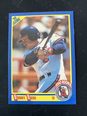 1990 Score #604 Bobby Rose | eBay