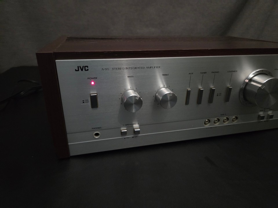 JVC A-S5 Stereo Integrated Amplifier w/ Wood Case Parts Repair VIDEO ...