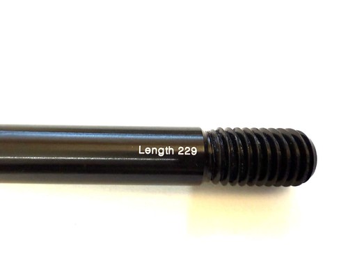 Formula Alloy Rear QR Thru Axle 12mm Length: 229mm Pitch 1.75mm M12XP1 ...