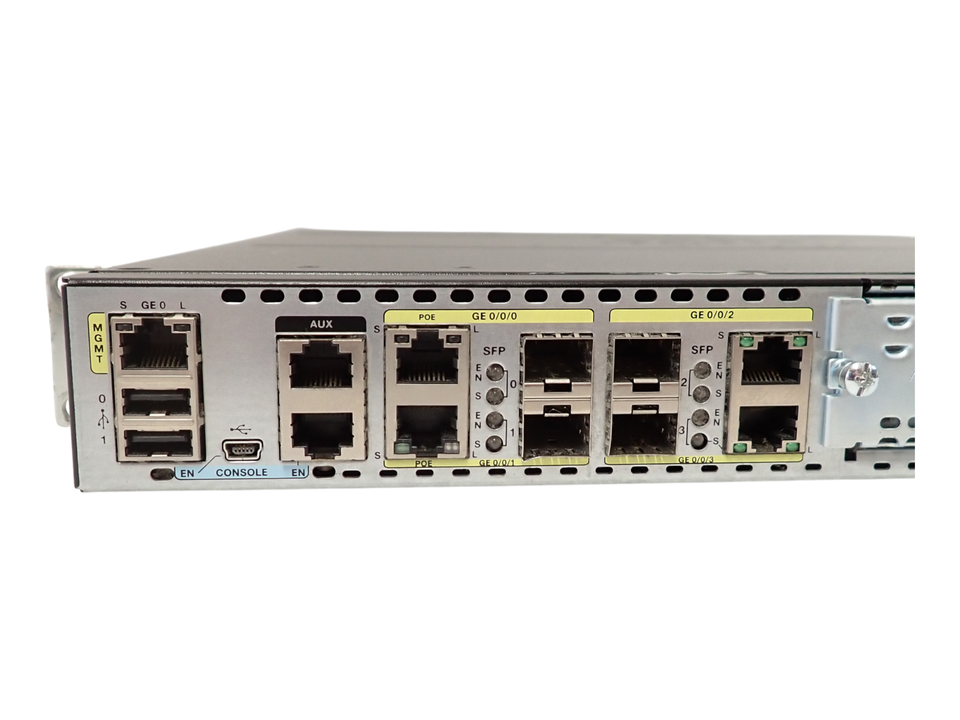 Cisco ISR 4431 4400 Series 1U Integrated Services Router ISR4431/K9 3x ...