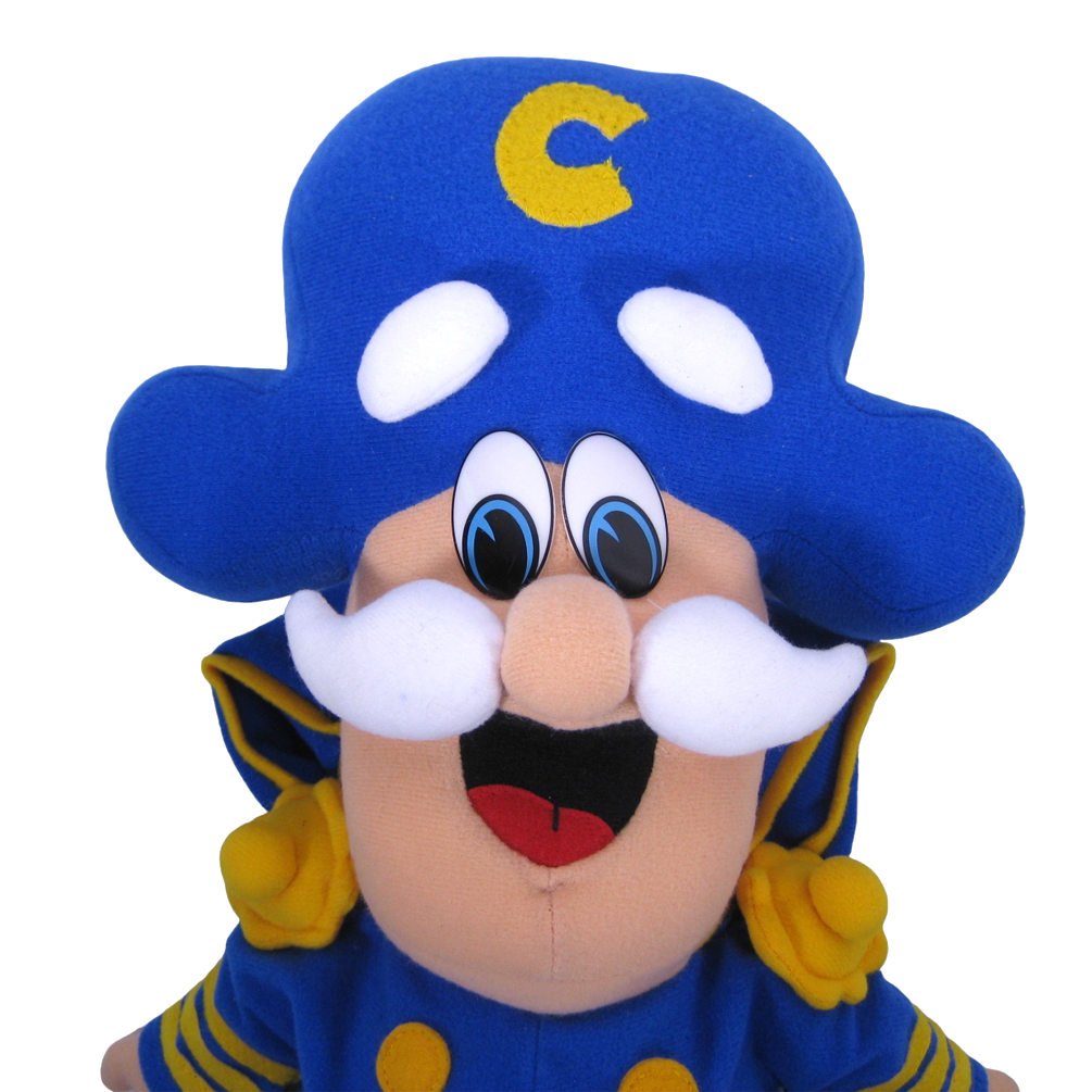 Vintage 1992 Cap'n Crunch Plush 18” Promotional Captain Cereal Quaker ...
