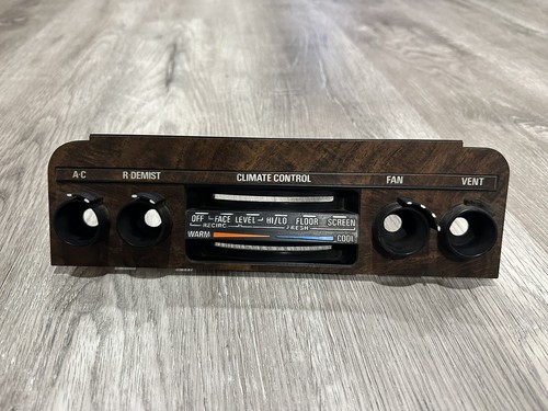 FE FD LTD Dash Temperature Climate Control Dash Fascia Panel Heater ...