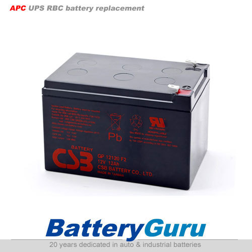 APC UPS RBC4 Replacement battery 1x CSB GP12120 F2 terminal | eBay ...