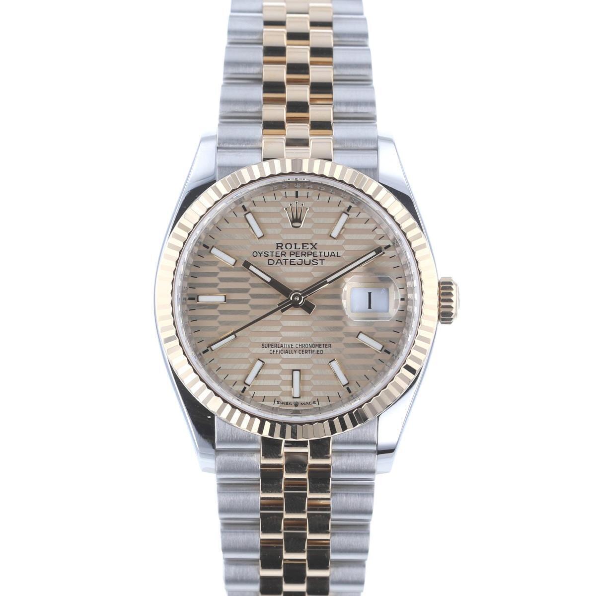 Rolex Datejust Gold Men's Watch - M126233-0039 for sale online | eBay UK