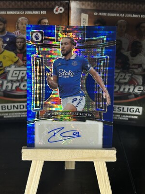 2023/24 PANINI SELECT PREMIER DOMINIC CALVERT-LEWIN AUTO BLUE PULSAR ...