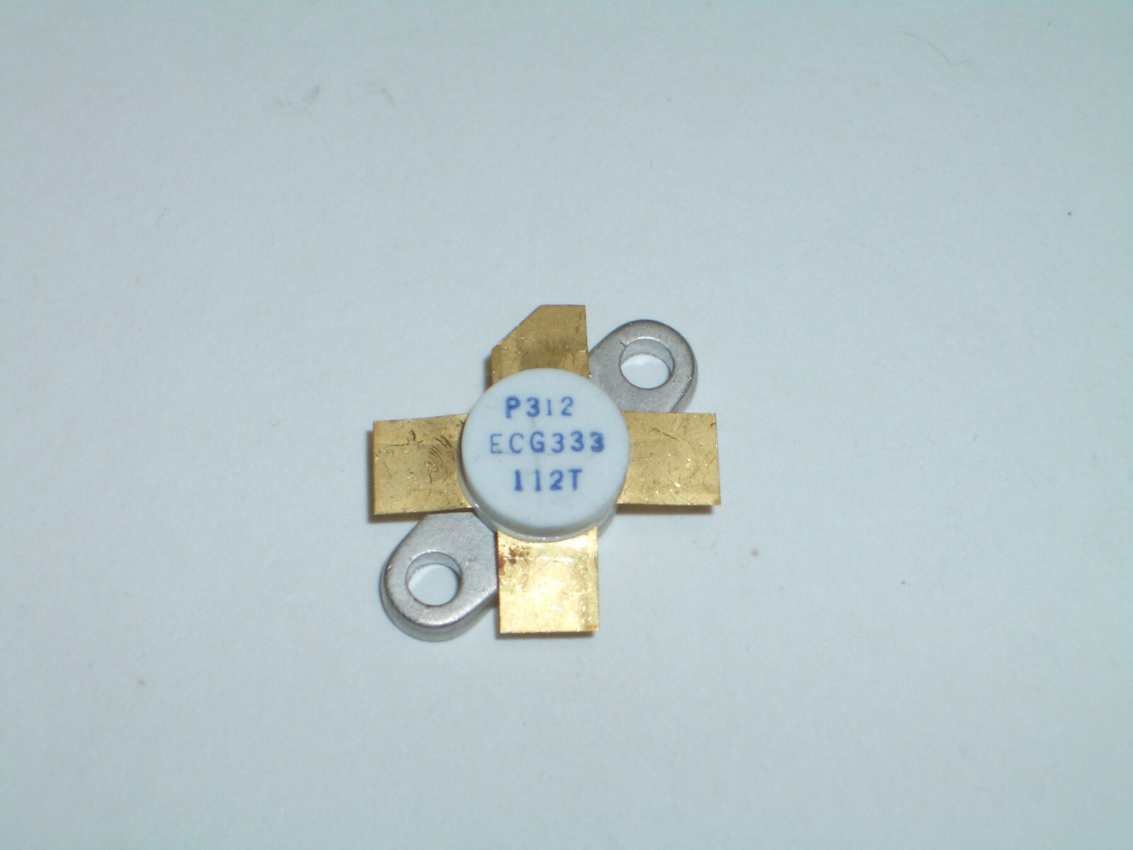 ECG 333 NPN-Si RF POWER TRANSISTOR 14-30MHz 60W MRF455 SRF2072 2SC2099 ...