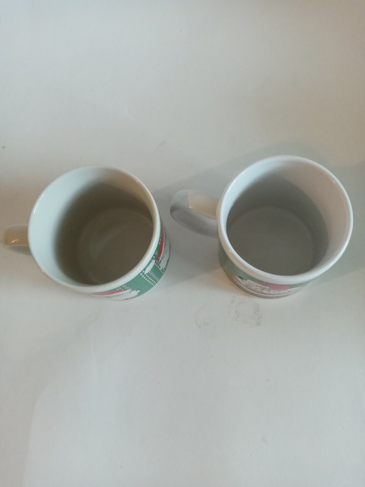 Lot Of Two xmas Santa Claus Mugs Coffee Tea Hot Chocolate Cups | eBay