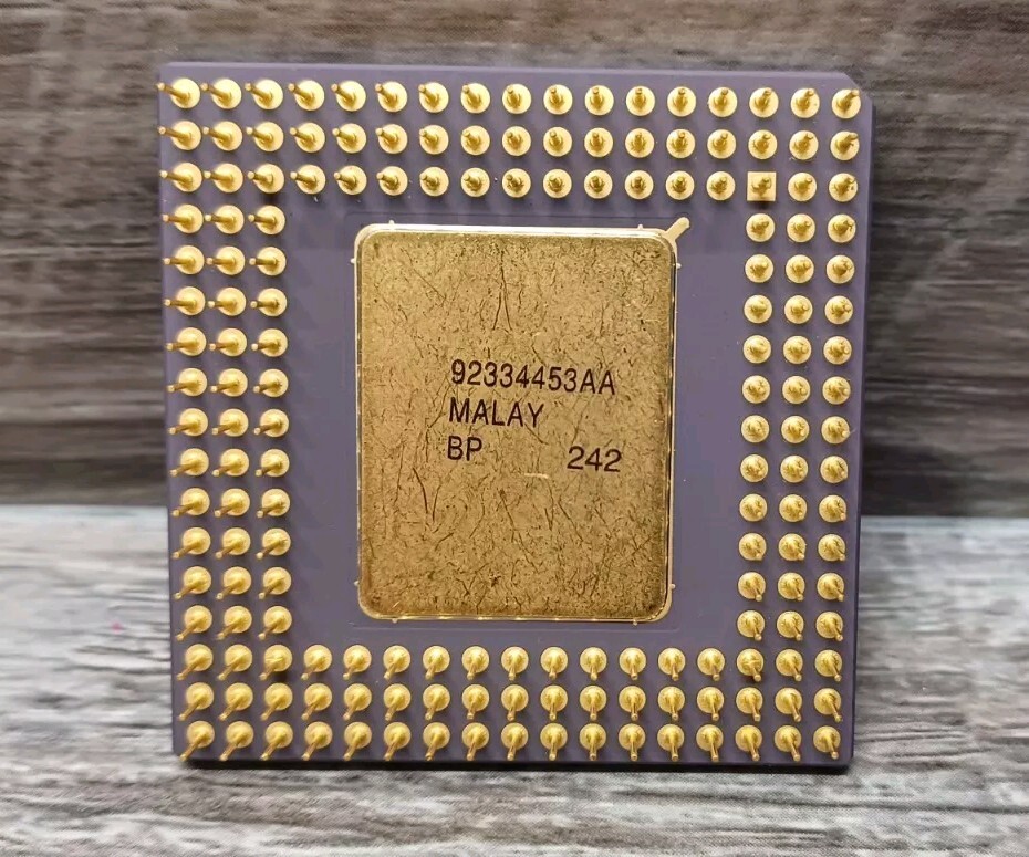 Intel i486SX A80486SX-25 SX679 CPU 486 i486 SX 1989 Untested | eBay