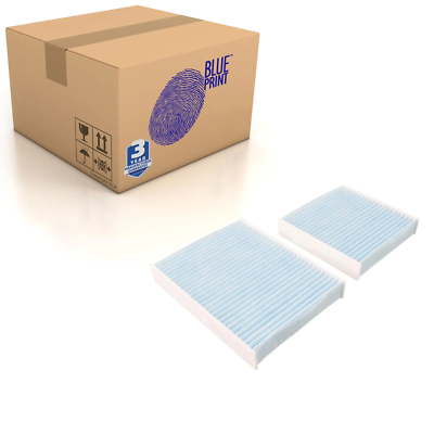 Cabin Pollen Filter X2 Fits Citroen OE 1609428080 Blue Print ADP152508 ...