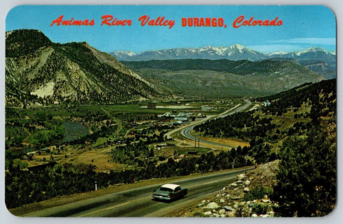 Vintage Postcard~ Animas River Valley~ Durango, Colorado~ CO | eBay