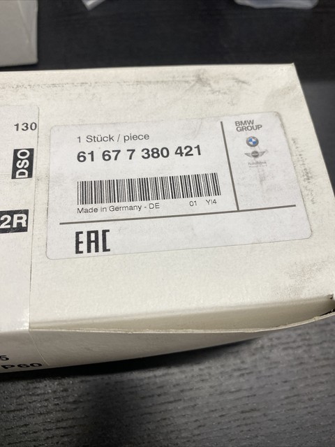 BMW 4 Gran Coupe F36 Left Headlight Washer Nozzle 61677380421 Genuine ...