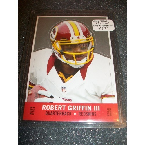 2013 Topps ARCHIVES 1968 Stand-ups #68SU-RG Robert Griffin III RG3 NFL ...