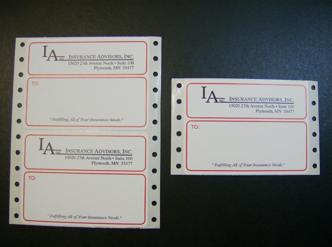 Custom Printed Shipping Labels, 10,000 Mailing Stickers 3" x 4 ...