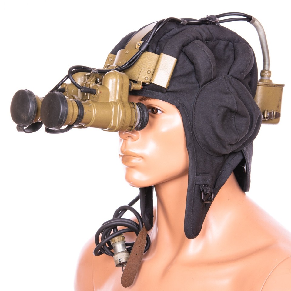 USSR Night Vision Device PNV-57E + tank helmet | eBay