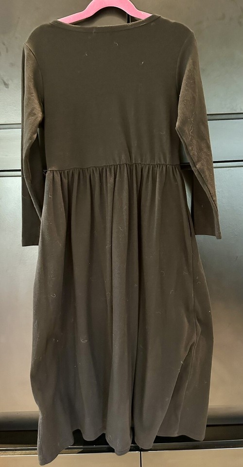 Girls Long Black Dress/Costume Size 130 Size 6/7 | eBay