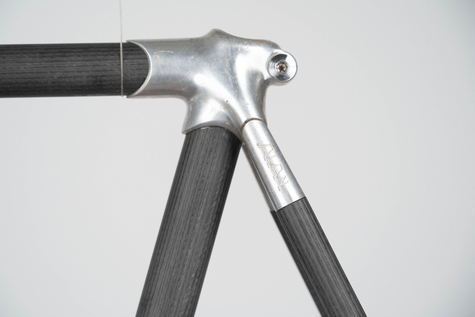 NOS ALAN RECORD CARBON LUGS LUGGED FRAME VINTAGE RACING ROAD BICYCLE ...