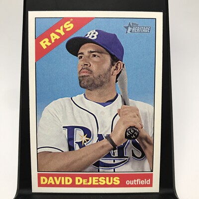 2015 Topps Heritage Baseball #686 David DeJesus | eBay