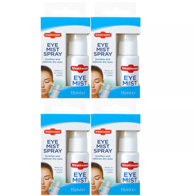 4x Packs Dry Eye Mist Spray 15ml Hydrating Tired Irritated Sore ...