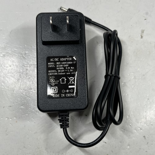 AC/DC Adapter Power Supply HXY-120V1500A-1P 12V 1.5A New | eBay