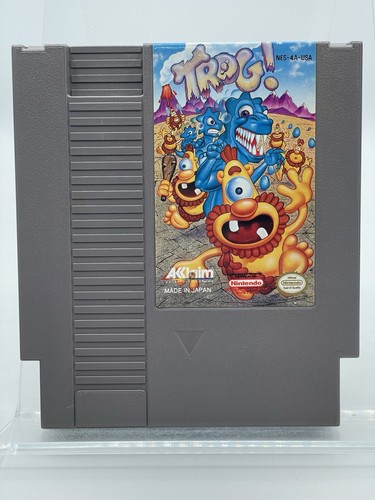 Trog (Nintendo NES, 1991) Cleaned Tested Authentic | eBay