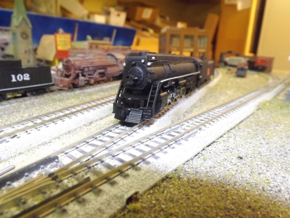 N scale custom STREAMLINE ROCK ISLAND (RI) STEAM 4-8-4 # 5061 | eBay