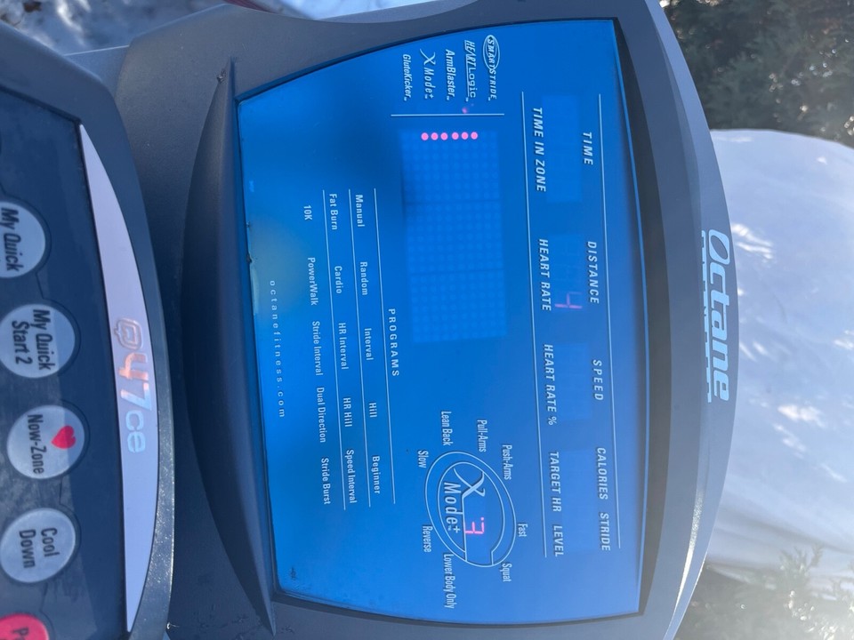 Octane Q47ce elliptical exercise machine Professional gym equipment ...