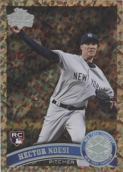 2011 Topps Update Series - Hector Noesi #US164 Cognac Diamond ...