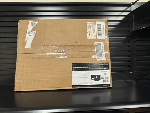 StarTech.com 4U Wall-Mount Server Rack with Built-in Shelf - New in ...