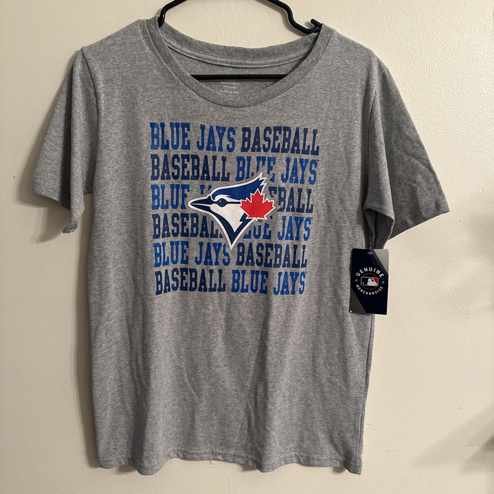 Toronto Blue Jays MLB Genuine Merchandise Shirt XL 14/16 New With Tags ...